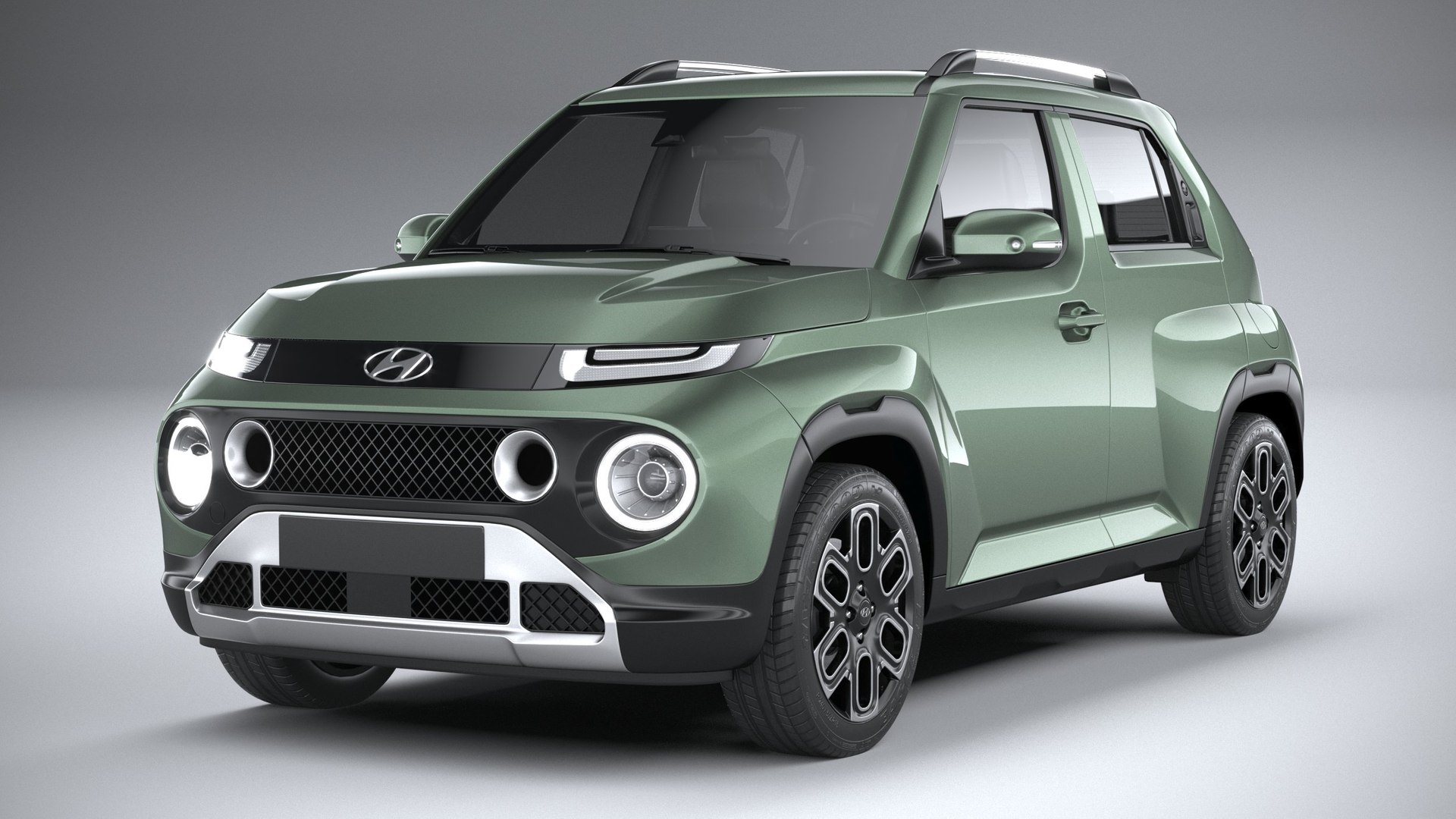 Hyundai Casper 2025 3D Model - TurboSquid 2185266