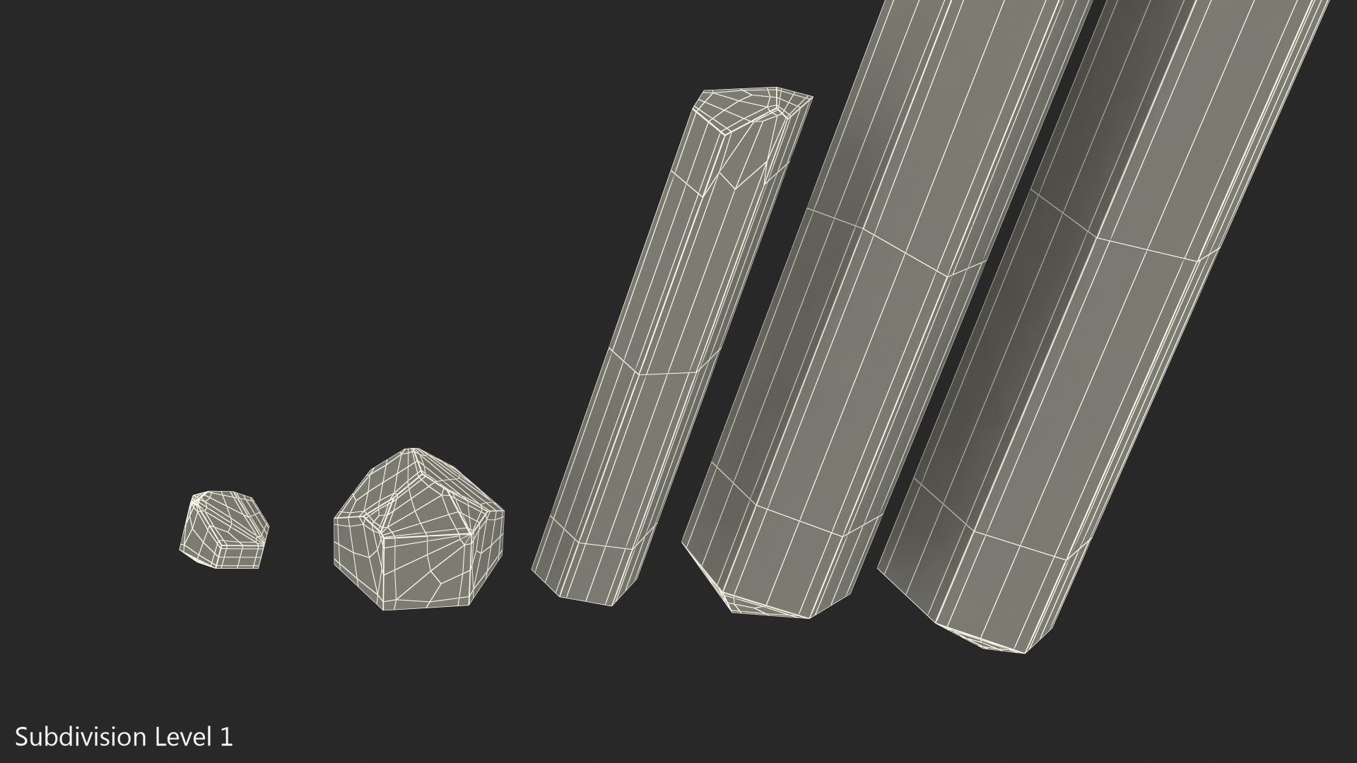 3D Different Types Quartz - TurboSquid 1454731