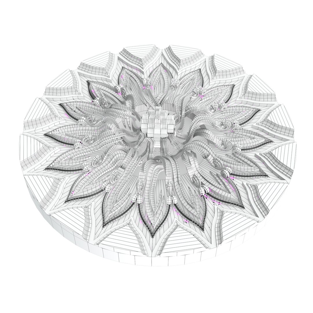 3D disk decor model - TurboSquid 1470466