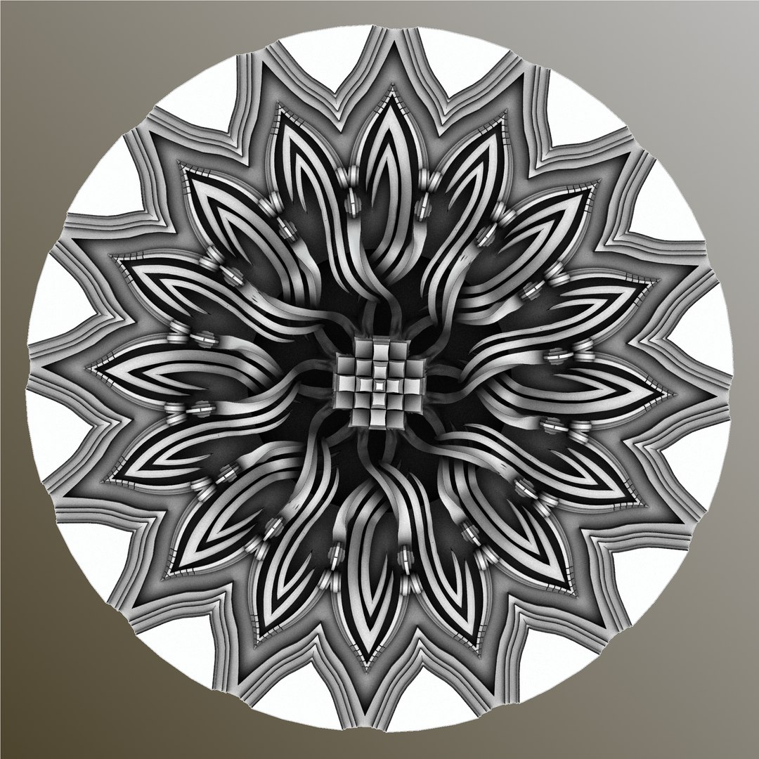 3D disk decor model - TurboSquid 1470466