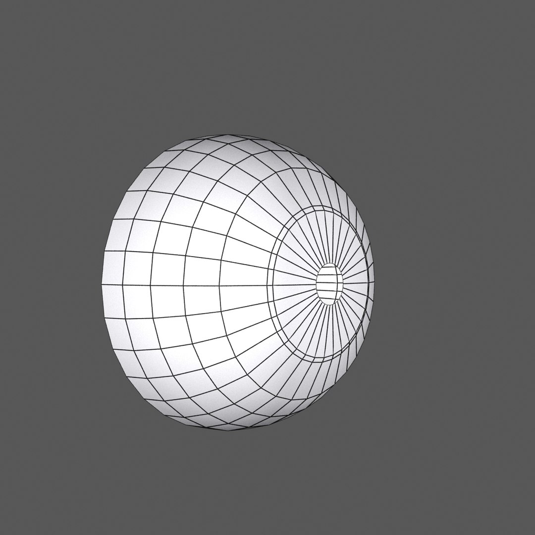 Eye Ball 3d Model