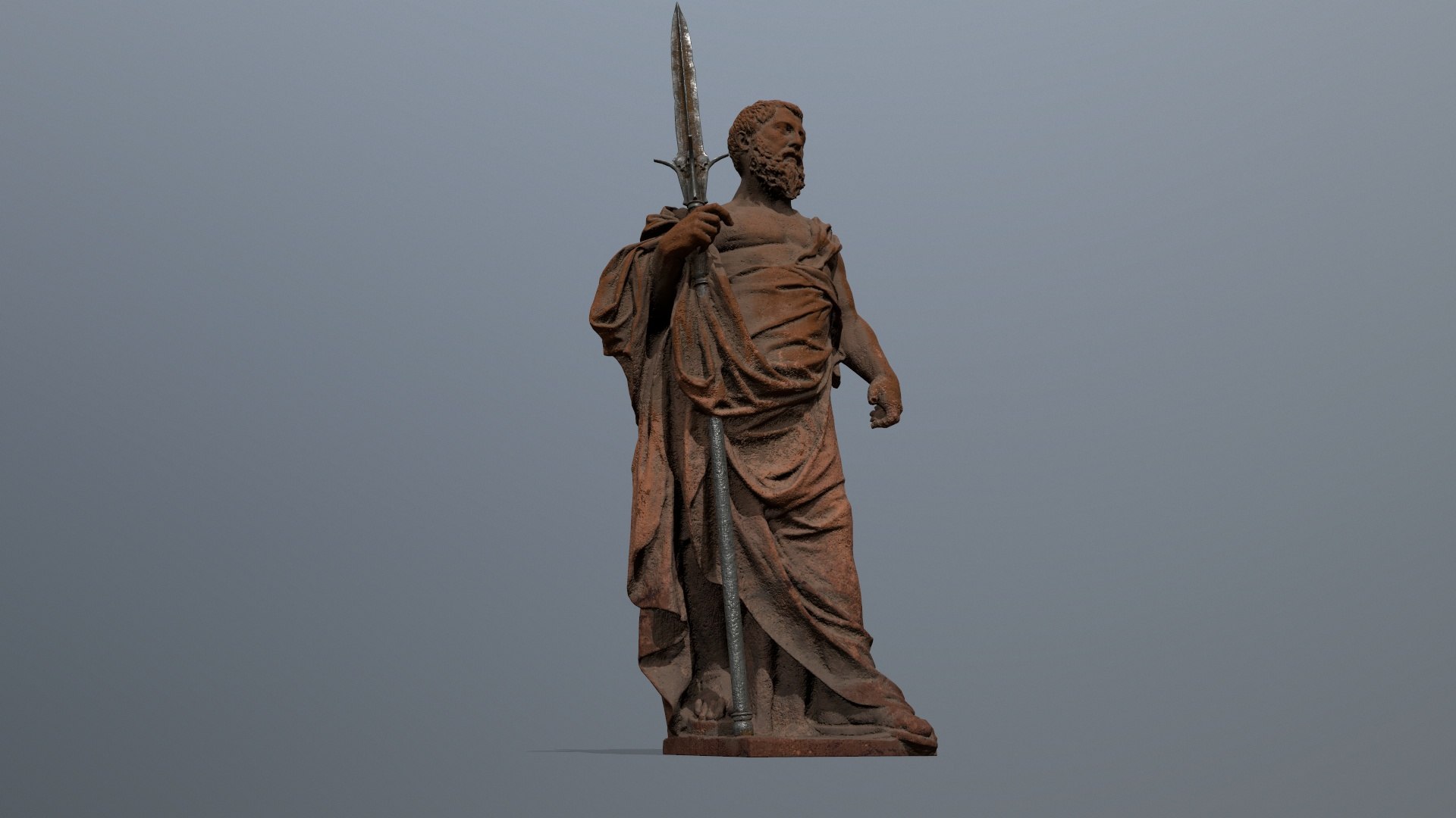 Man Statue 3D Model - TurboSquid 2371995