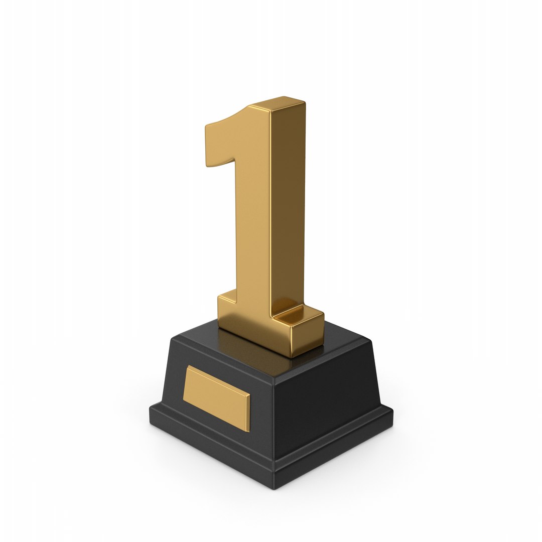 1st Place Winner Awards 3D Model - TurboSquid 2019773