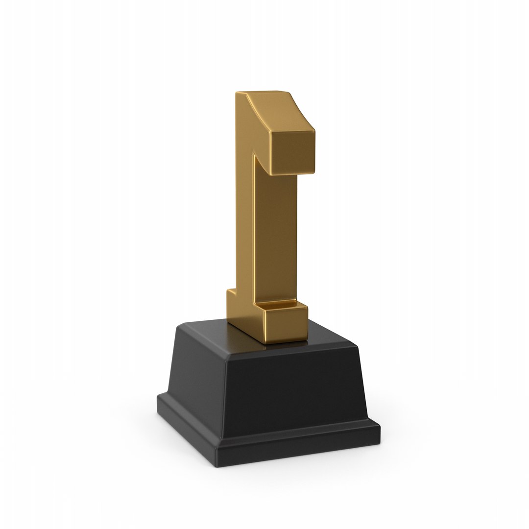 1st Place Winner Awards 3D Model - TurboSquid 2019773