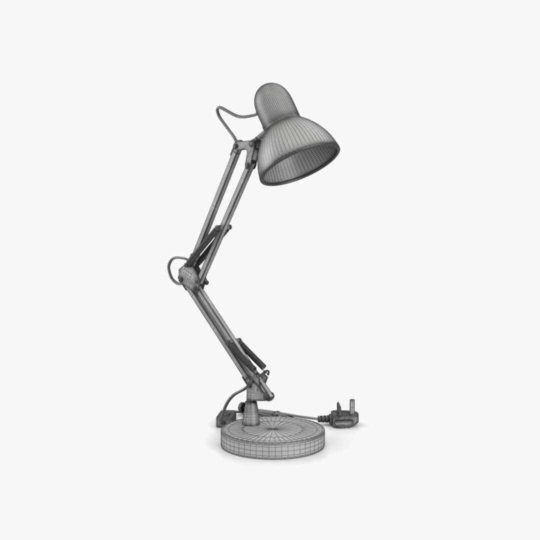 3D Desk Lamp - TurboSquid 1728625