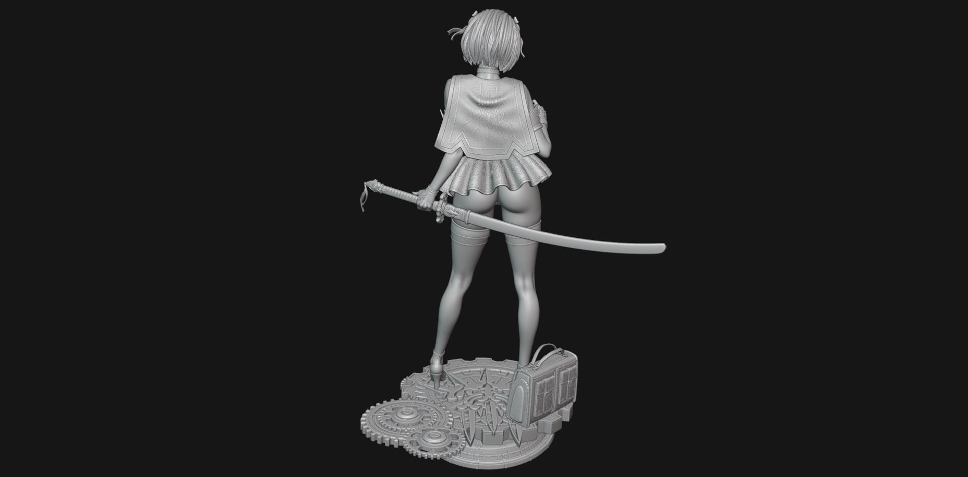 3D Model Nier- Automata - 2B - TurboSquid 2321196