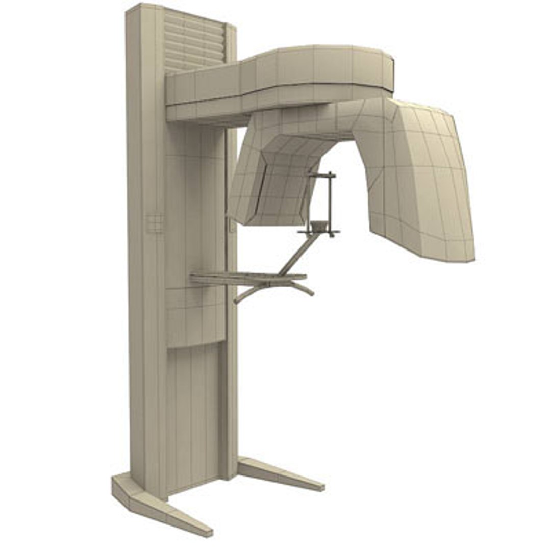 3d Model Dental Panoramic X-ray Machine