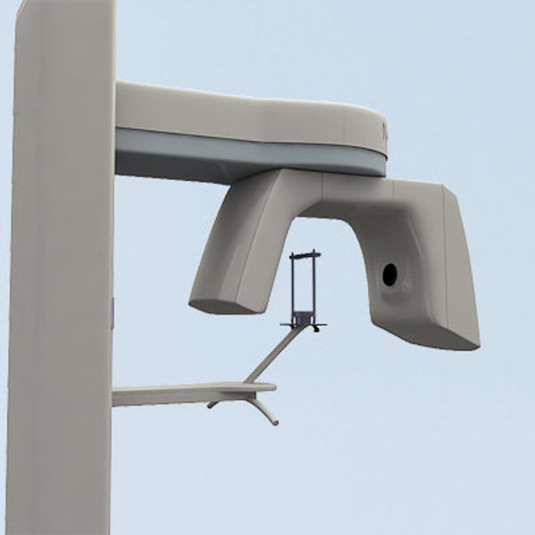 3d model dental panoramic x-ray machine