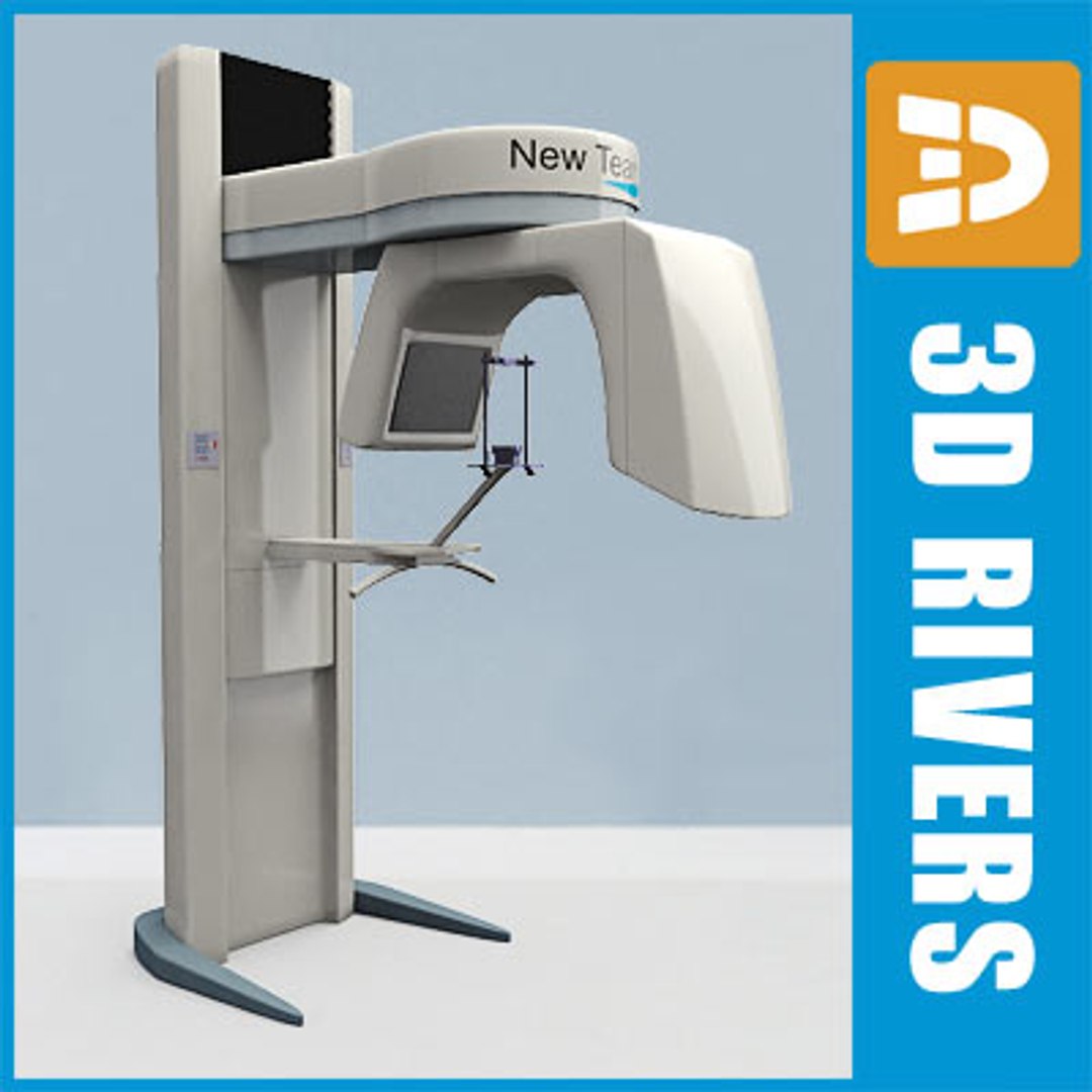 3d Model Dental Panoramic X-ray Machine
