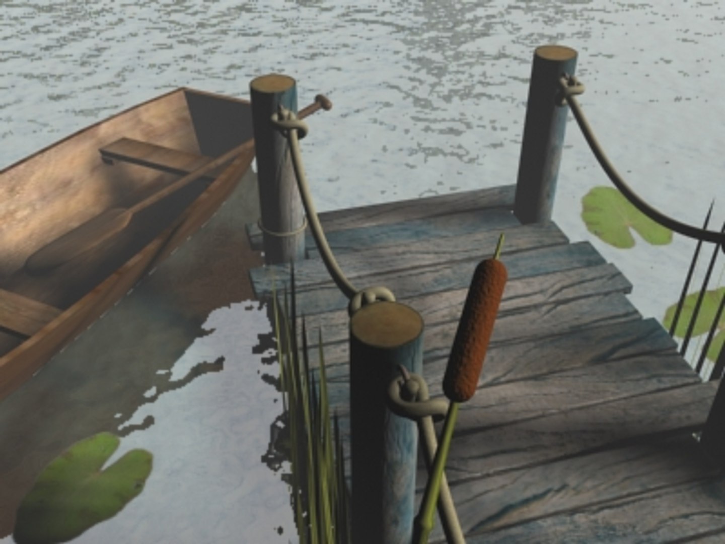 3dsmax Lake