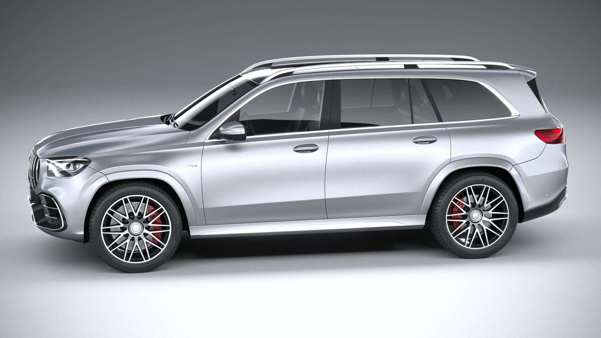 Mercedes-Benz GLS63 AMG 2024 3D Model - TurboSquid 2100312
