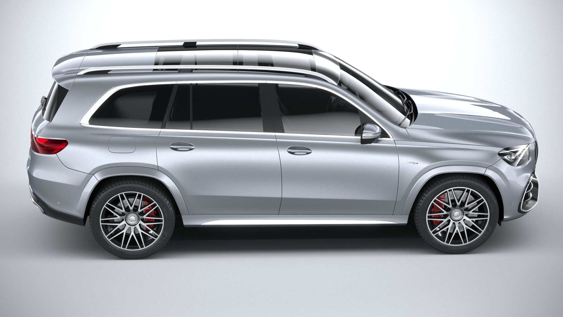 Mercedes-Benz GLS63 AMG 2024 3D Model - TurboSquid 2100312