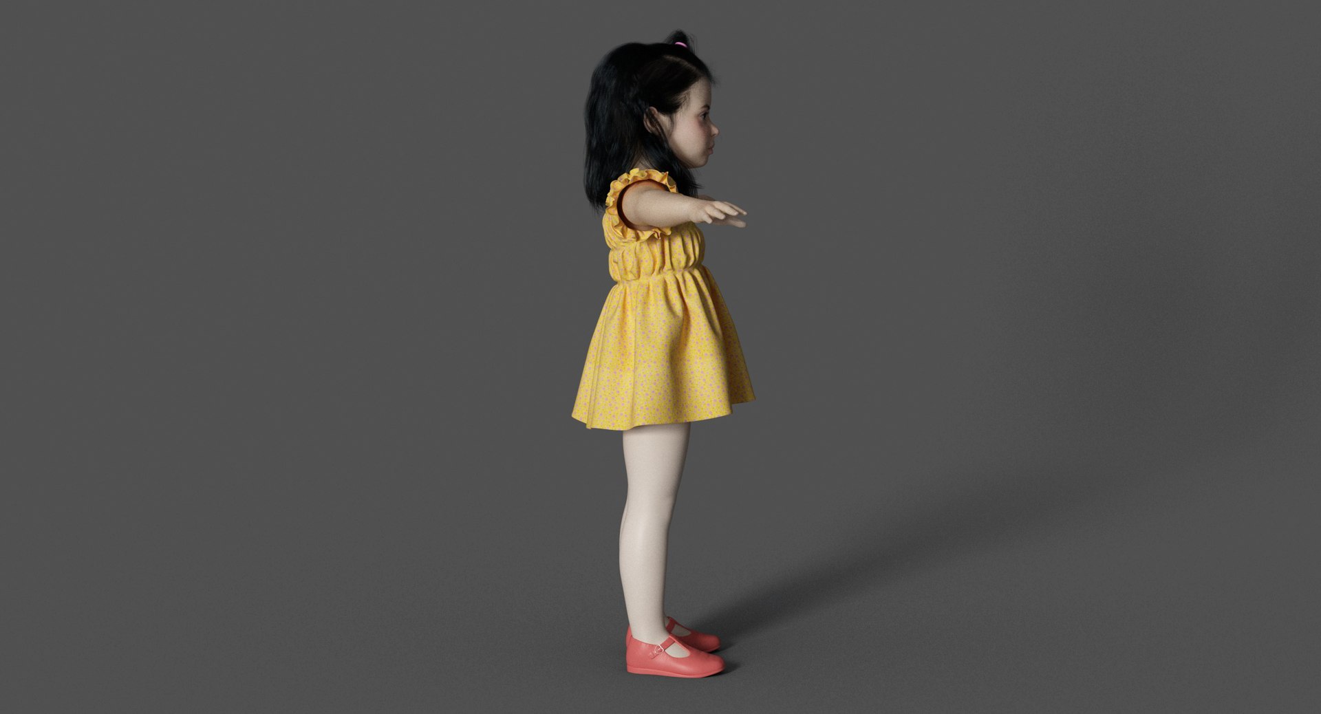 Hope V2 Realistic Little Girl Character 3D Model - TurboSquid 2076981