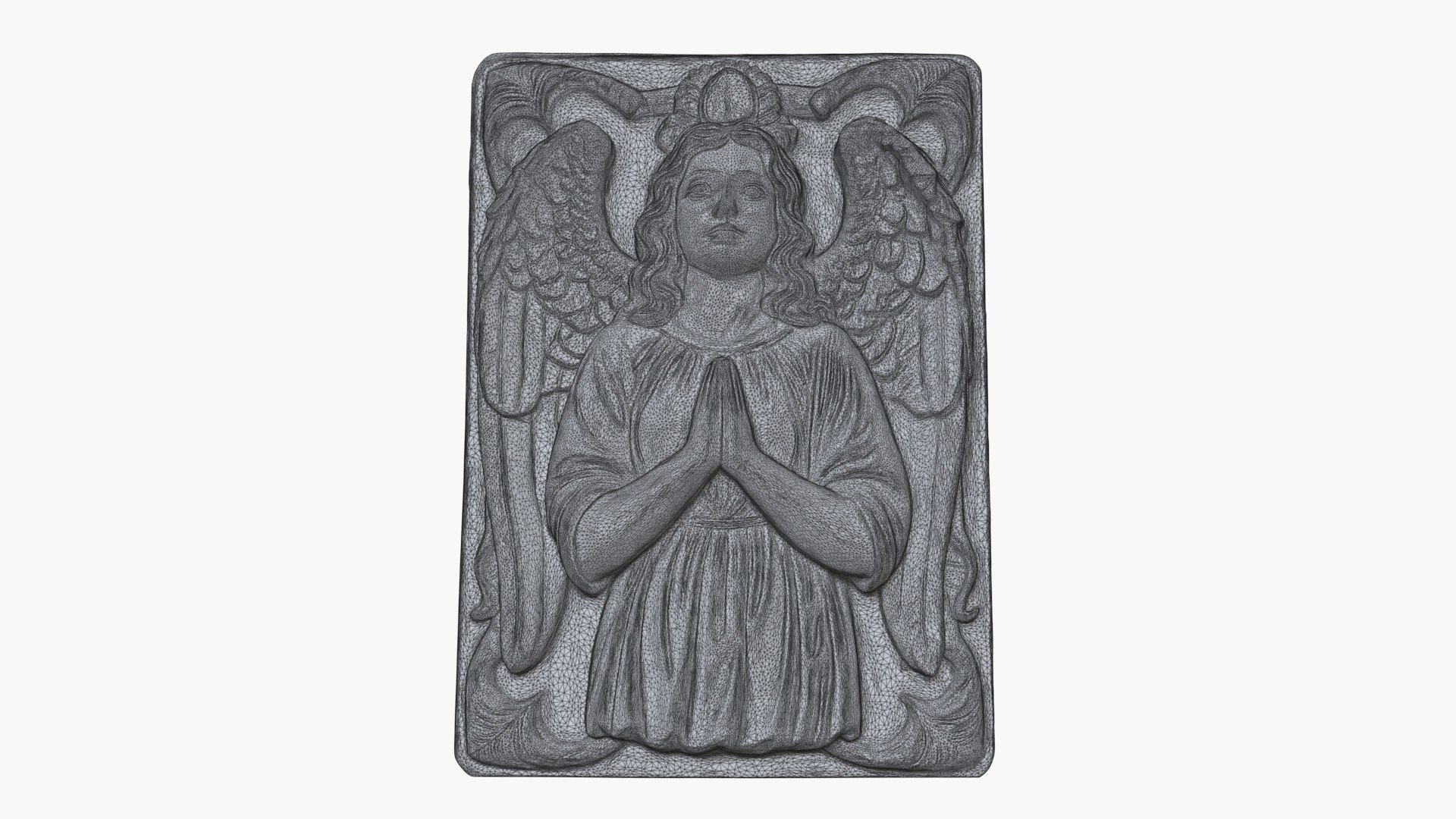 4 Angel Reliefs Collection 1 3D - TurboSquid 2285177