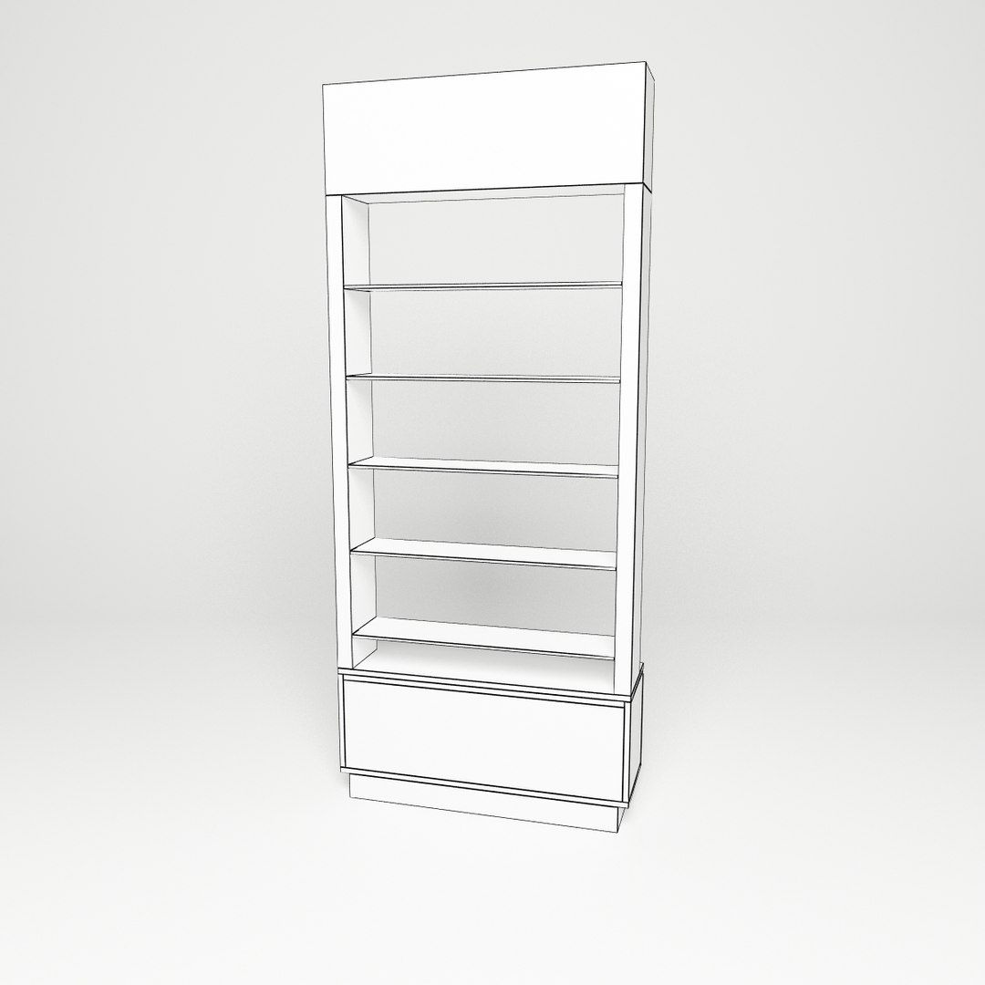 3d Model Trade Stand