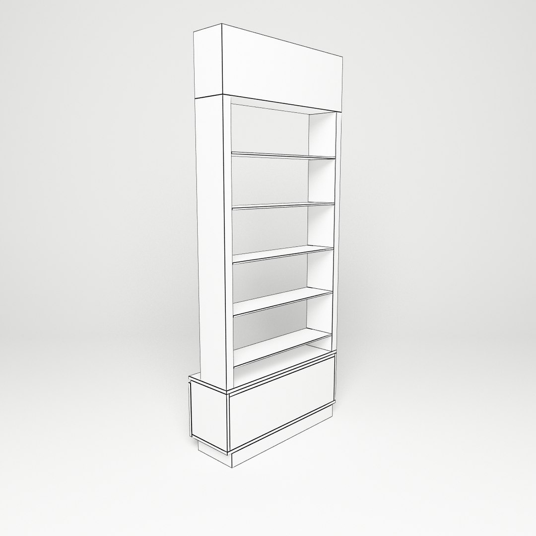 3d Model Trade Stand