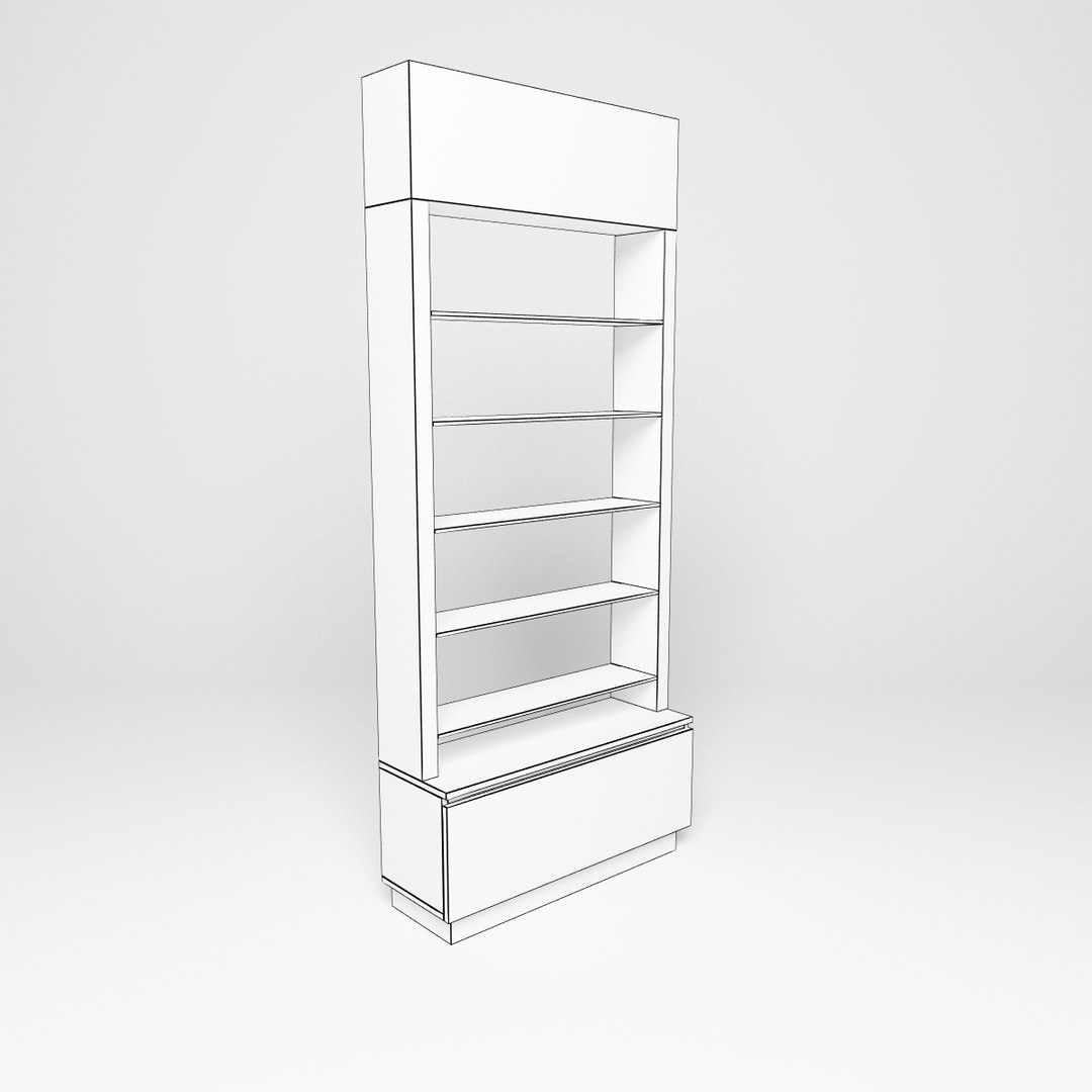 3d Model Trade Stand