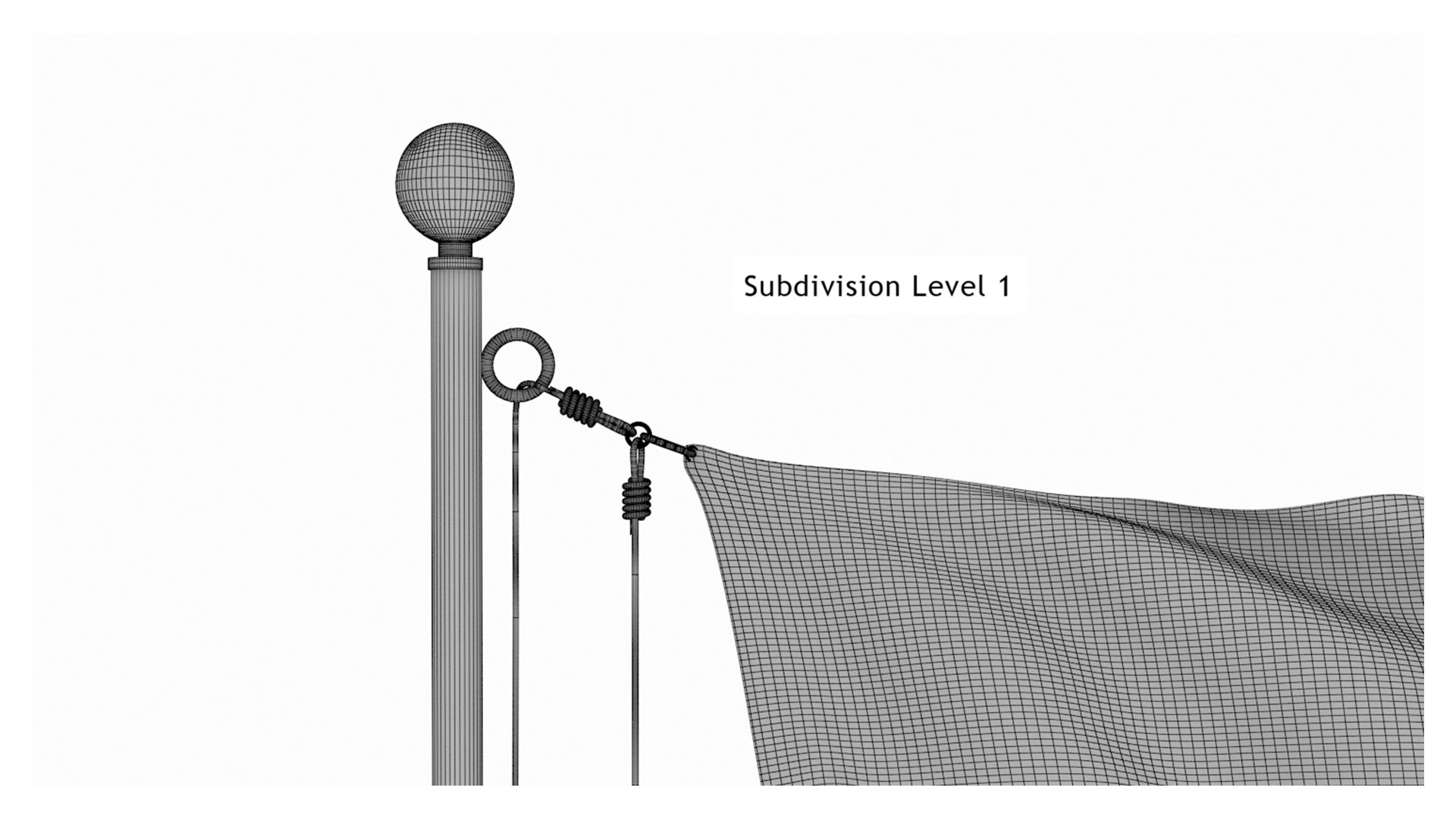 3D Loop Flag 2 Animation - TurboSquid 1484786