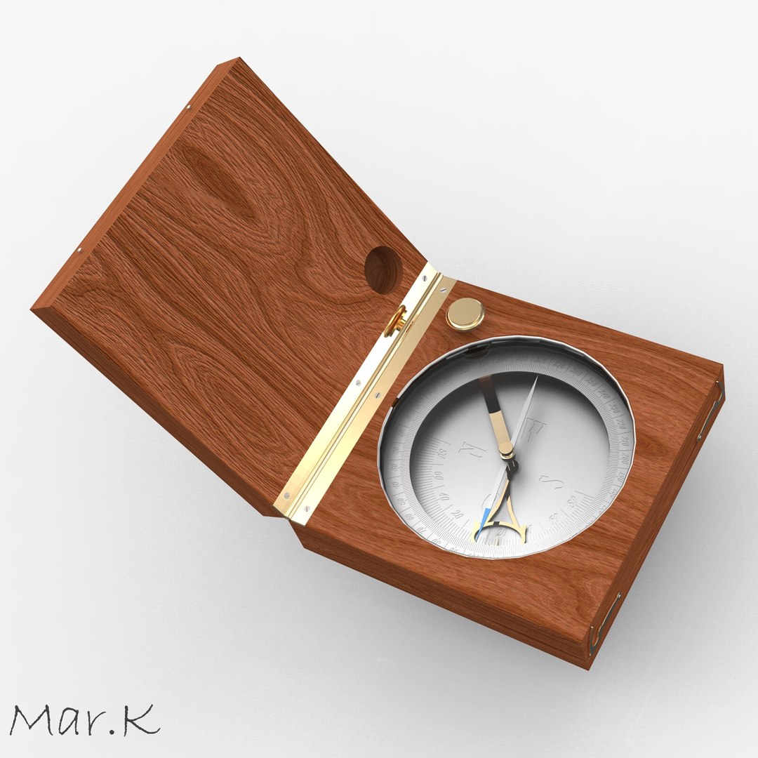 3d model compass clinometer