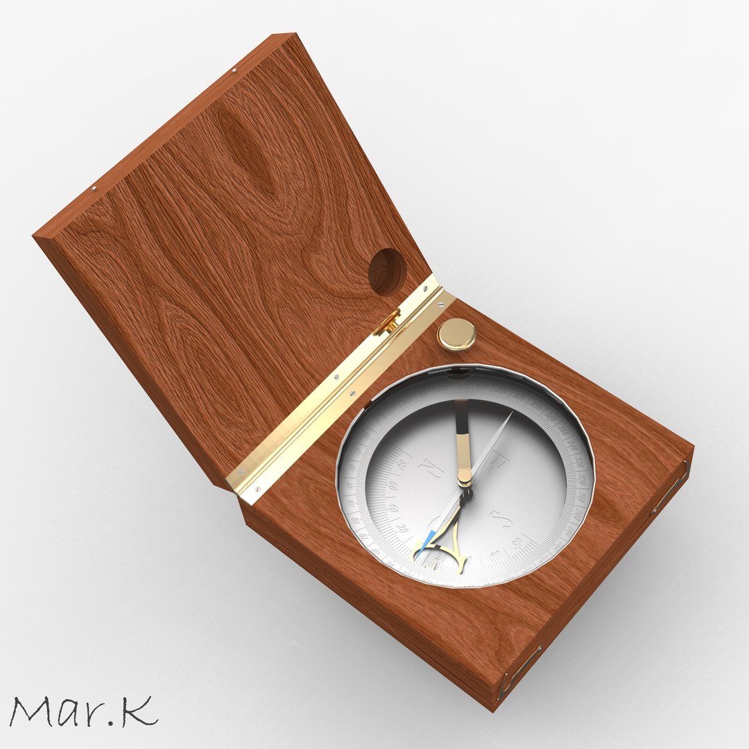 3d model compass clinometer