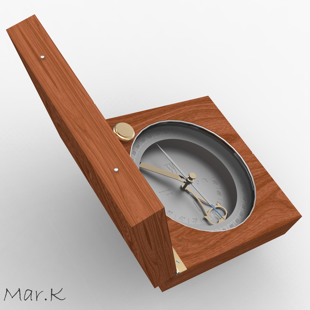 3d model compass clinometer
