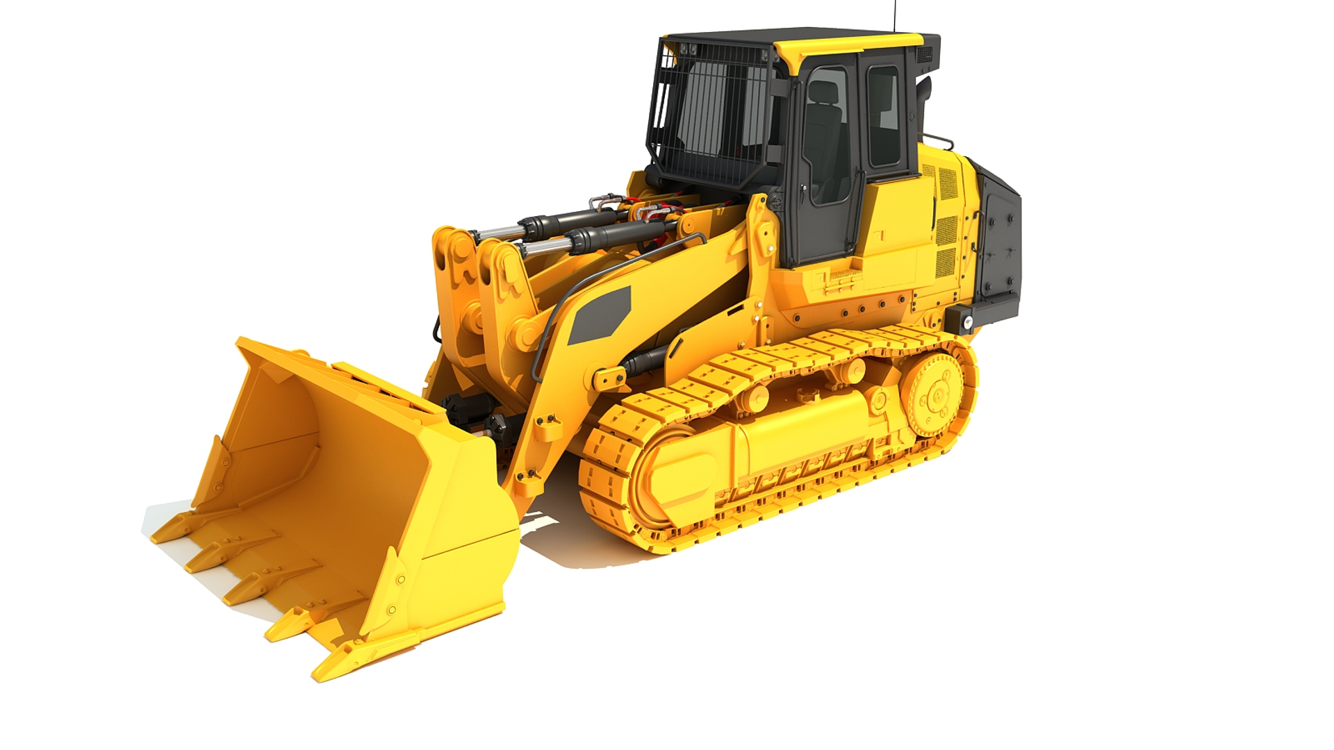 Track Loader 3D Model - TurboSquid 1572092