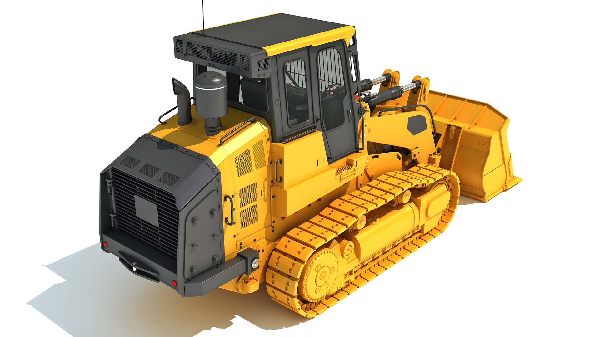 Track Loader 3D Model - TurboSquid 1572092