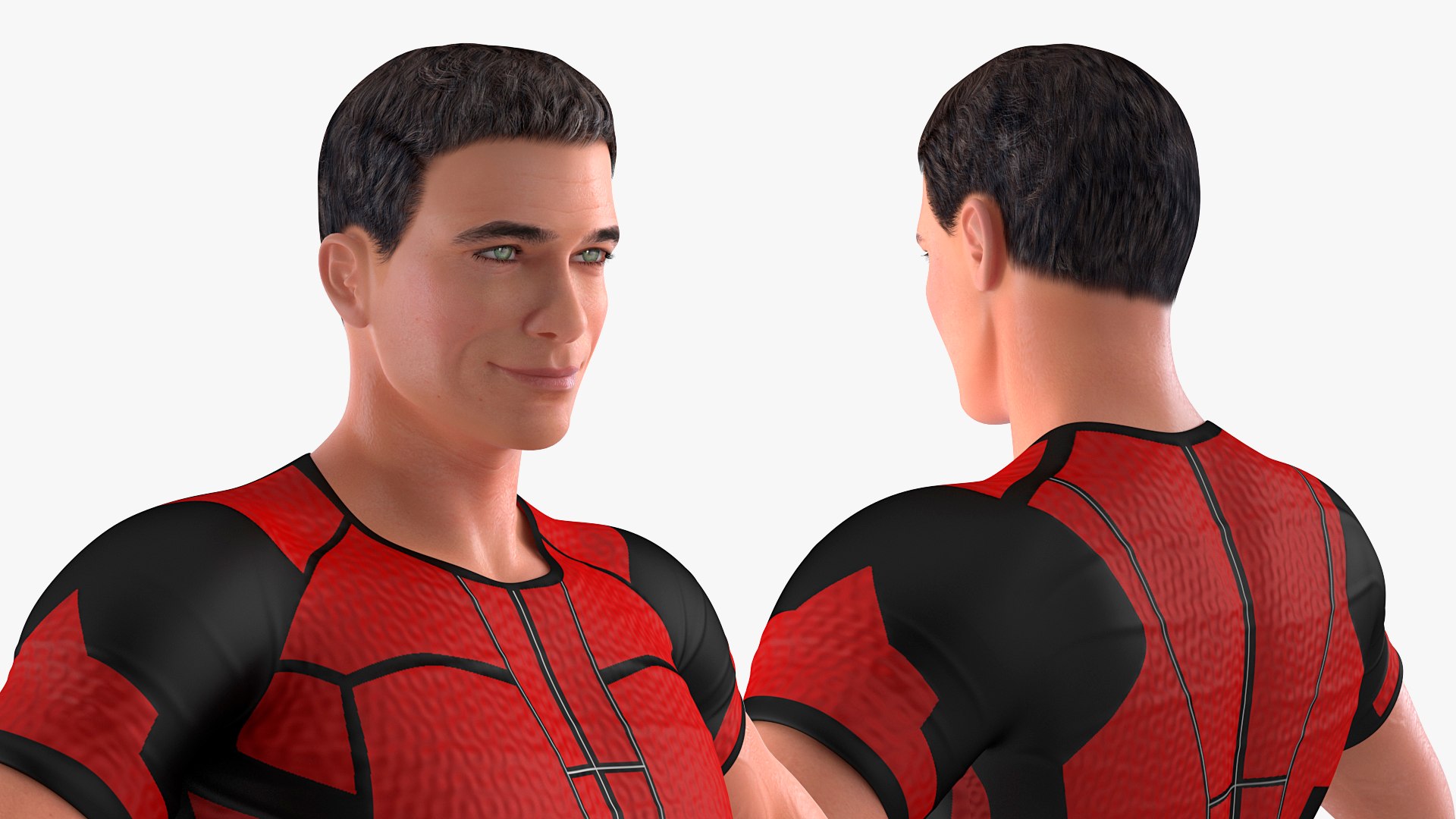 Fitness trainer rigged 3D model - TurboSquid 1521240