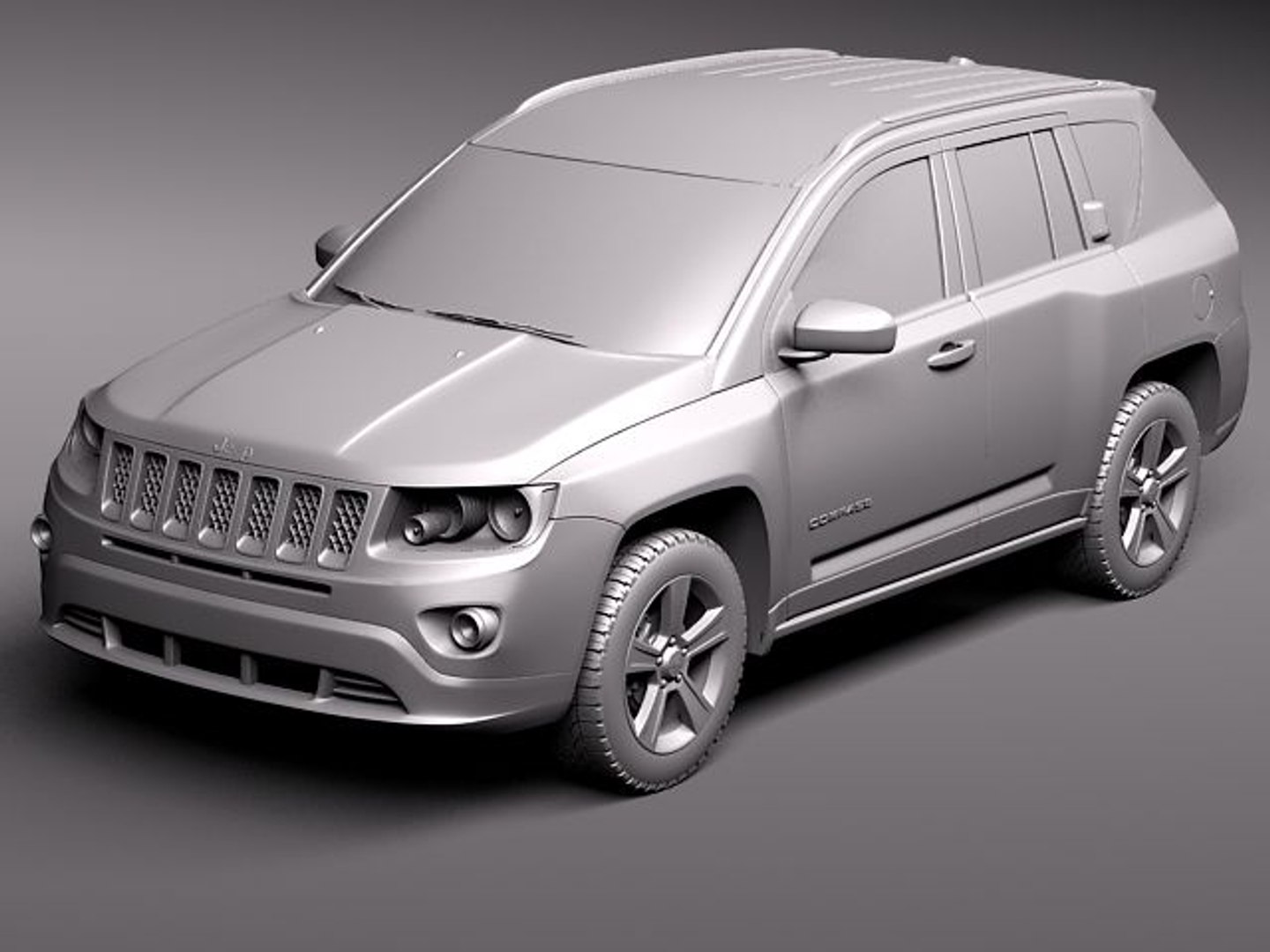 3d Jeep Compass Compas 2011 Model