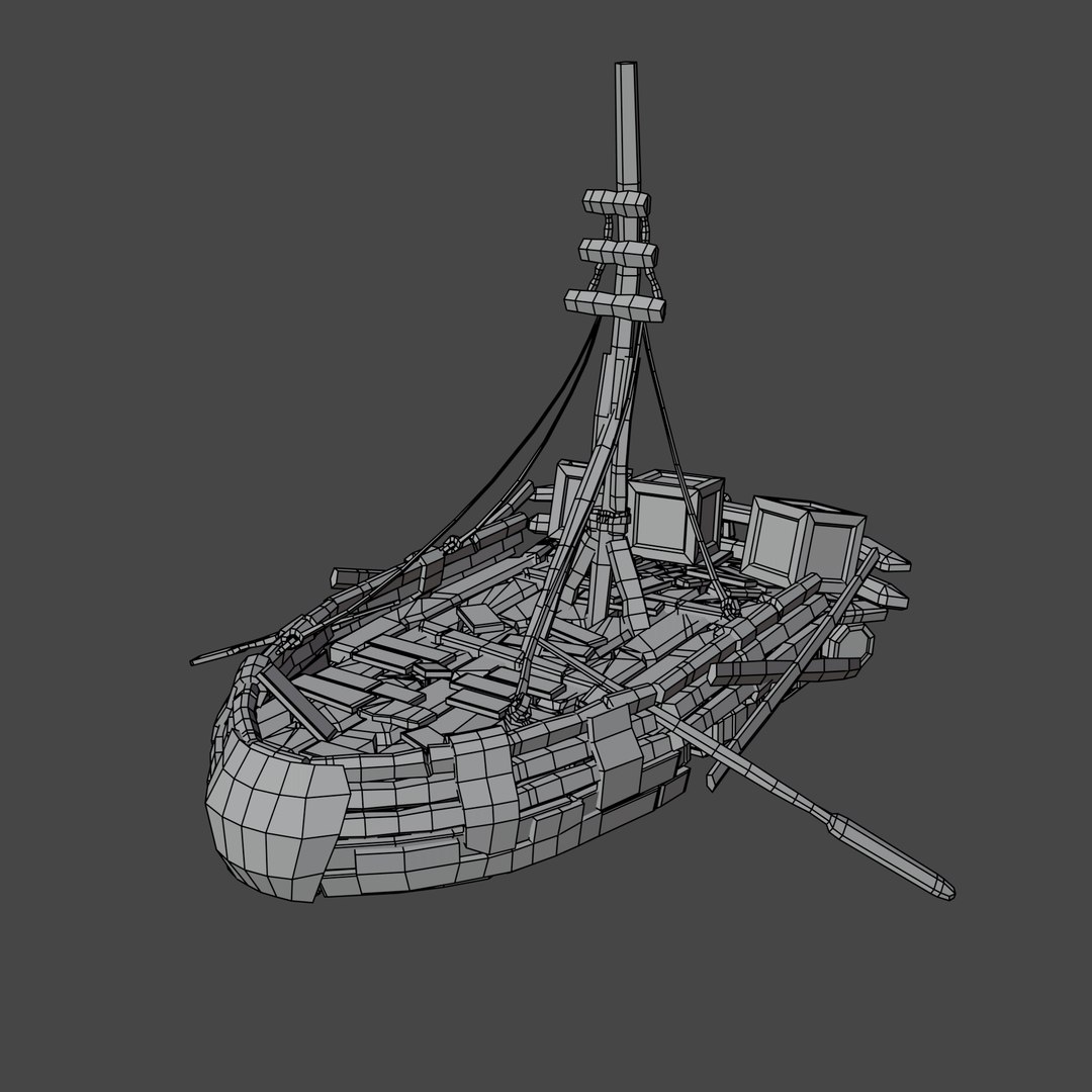 3D Stylized Ship-2 - TurboSquid 1972697