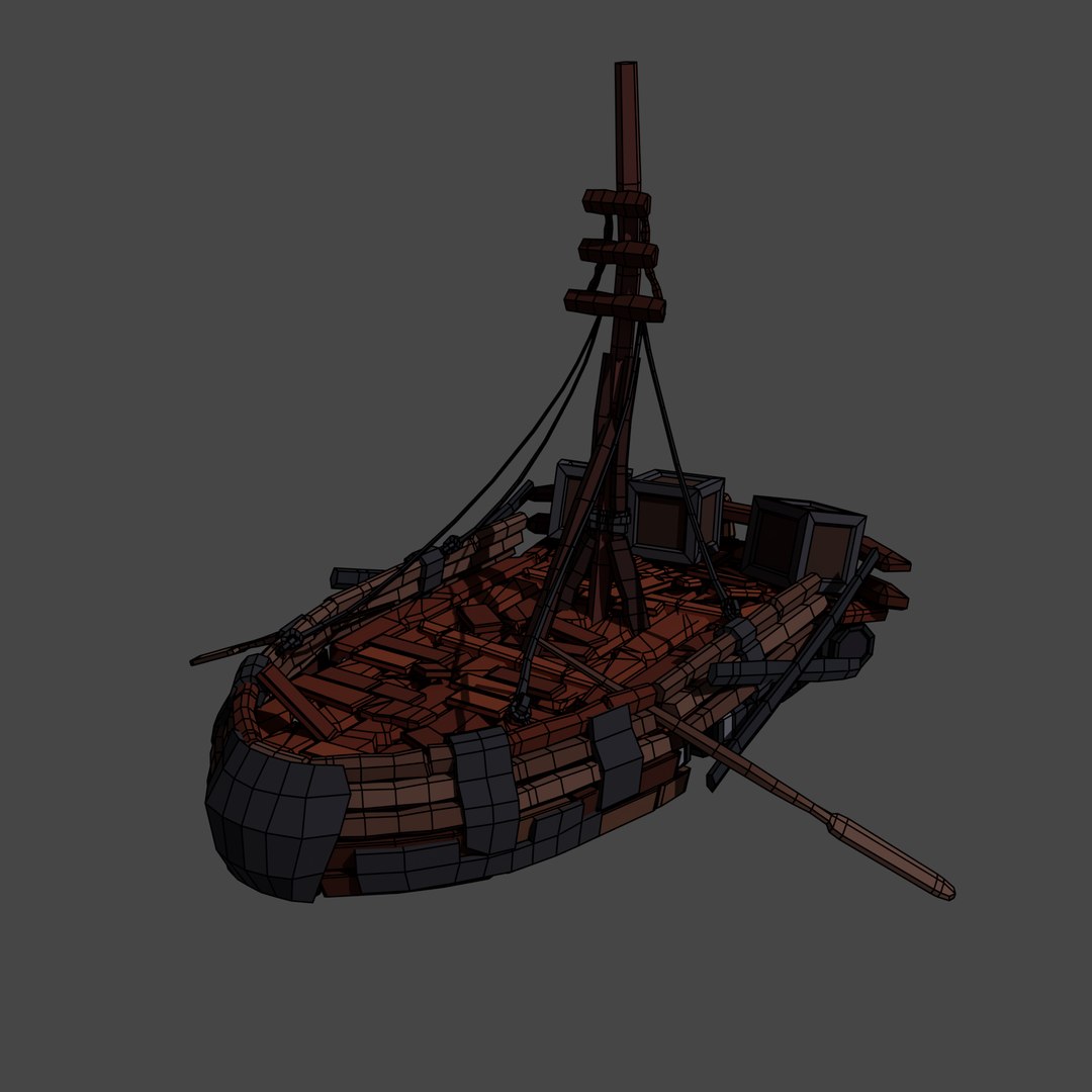 3D Stylized Ship-2 - TurboSquid 1972697