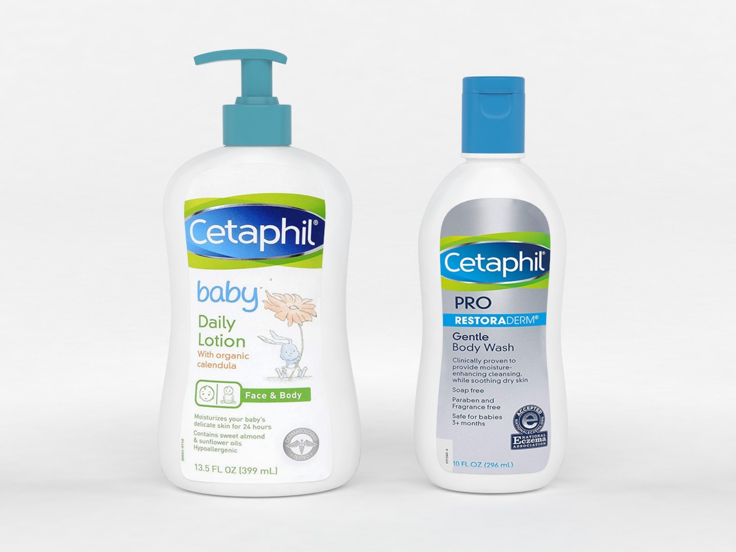 Cetaphil body wash 3D model - TurboSquid 1399416