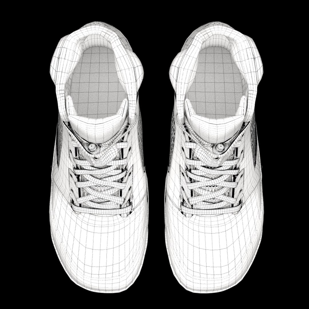 3D Air Jordan 5 - TurboSquid 1448572