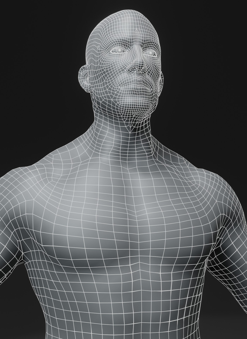 3D base mesh male - TurboSquid 1674910