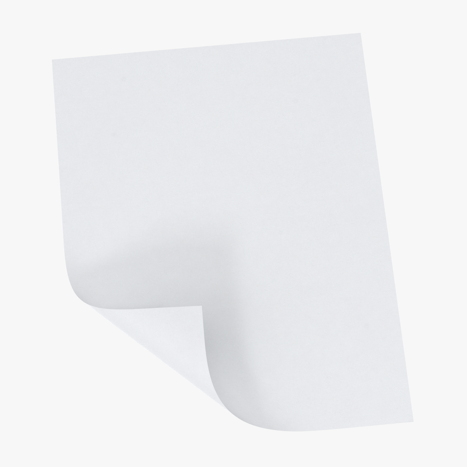 Single paper sheets small model - TurboSquid 1235838