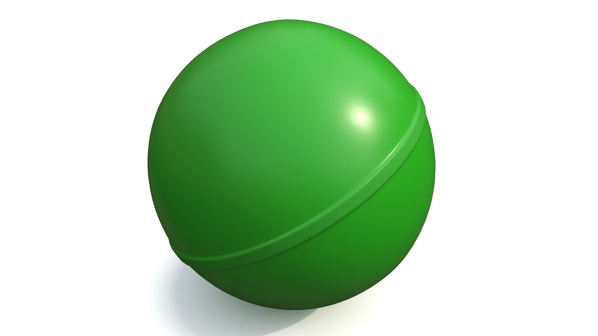 Elastic Bouncy Ball Green Model - TurboSquid 2286822