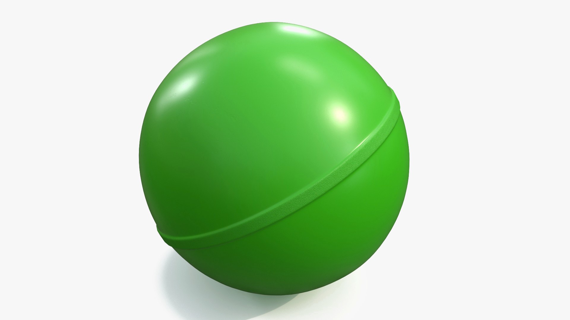 Elastic Bouncy Ball Green Model - TurboSquid 2286822