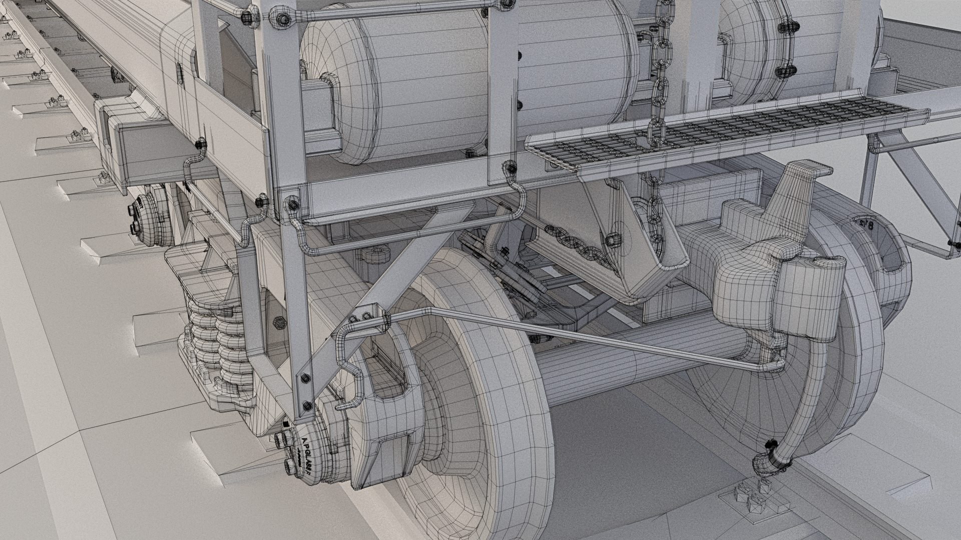 3D train skpx sknx model - TurboSquid 1524217