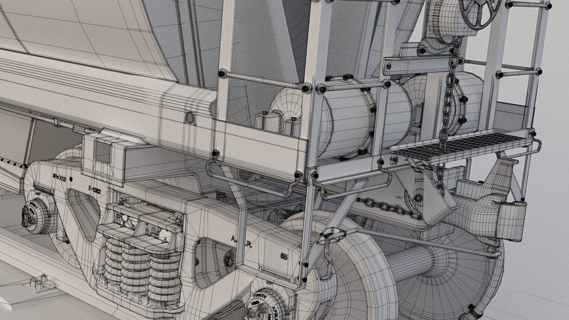 3D train skpx sknx model - TurboSquid 1524217