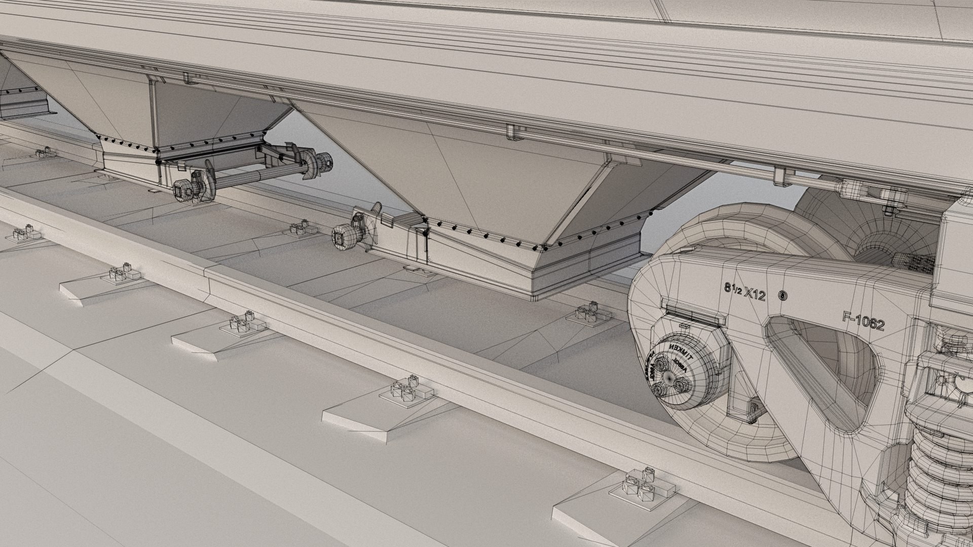 3D train skpx sknx model - TurboSquid 1524217