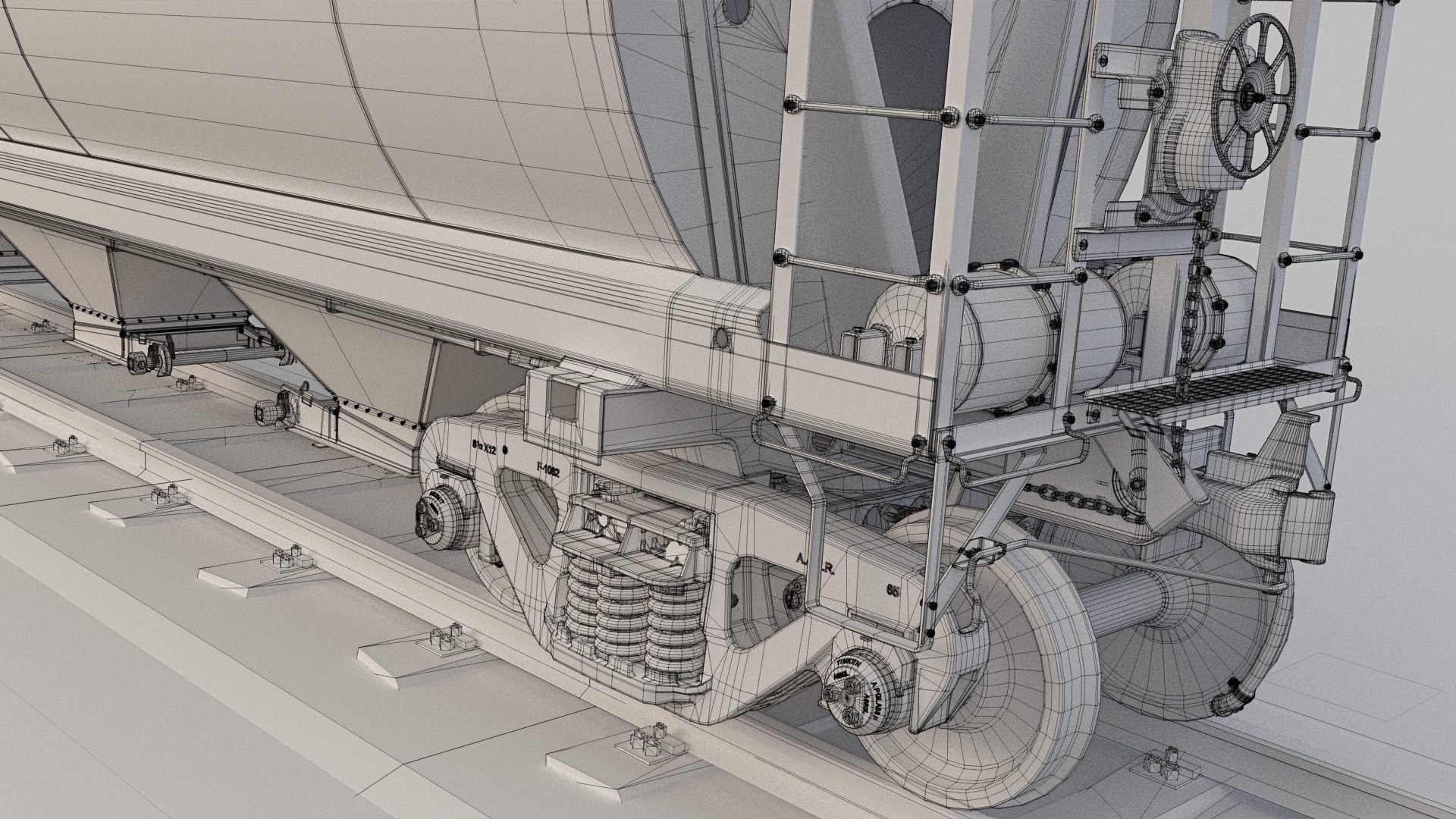 3D train skpx sknx model - TurboSquid 1524217