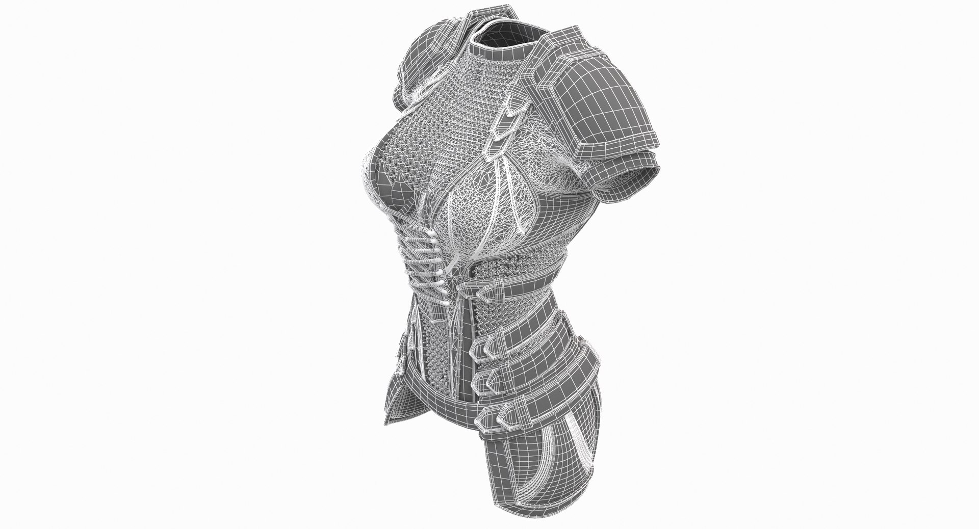 3D Female Armour V2 | 1146313 | TurboSquid