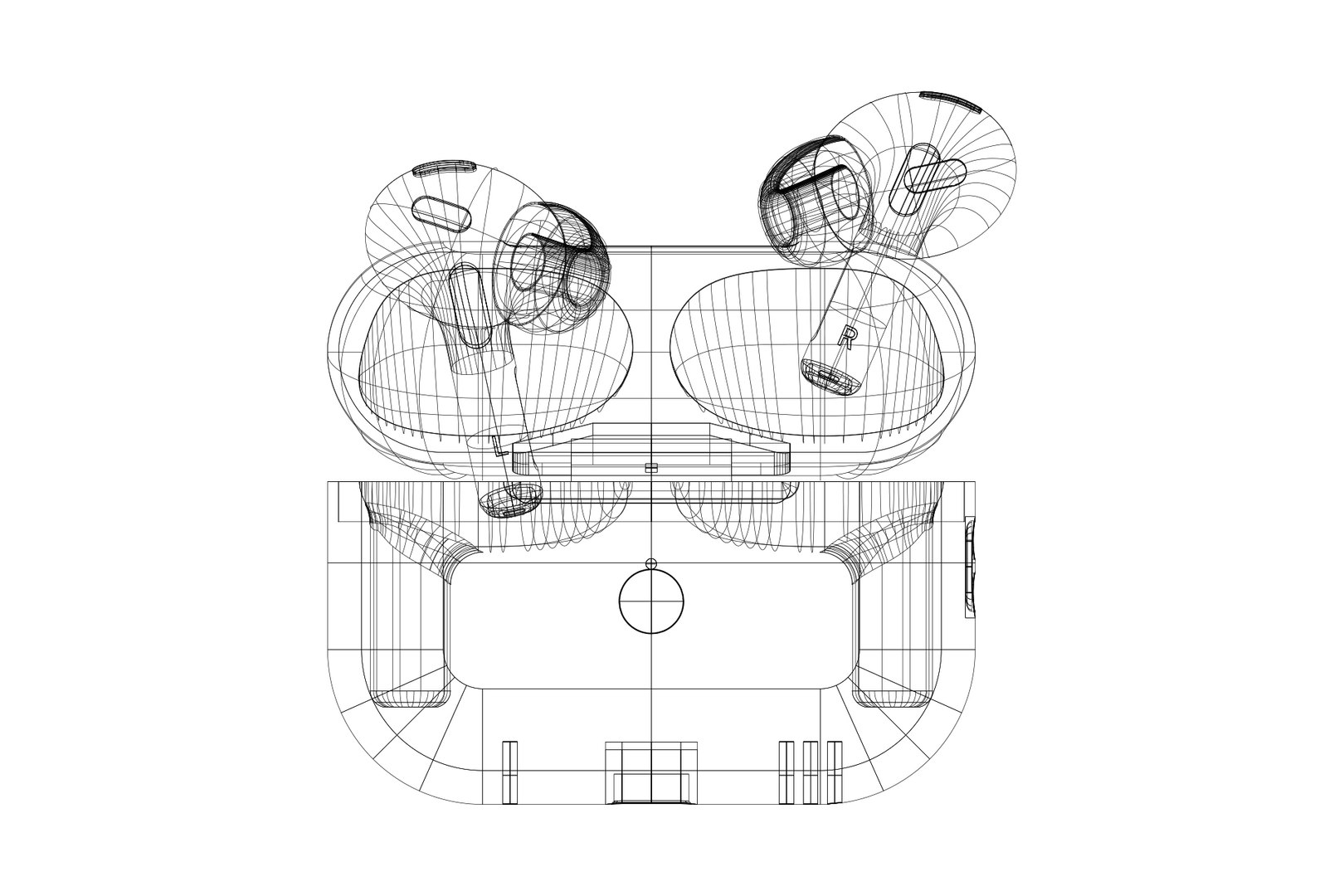 Apple AirPods Pro 2nd Generation Model - TurboSquid 2094159