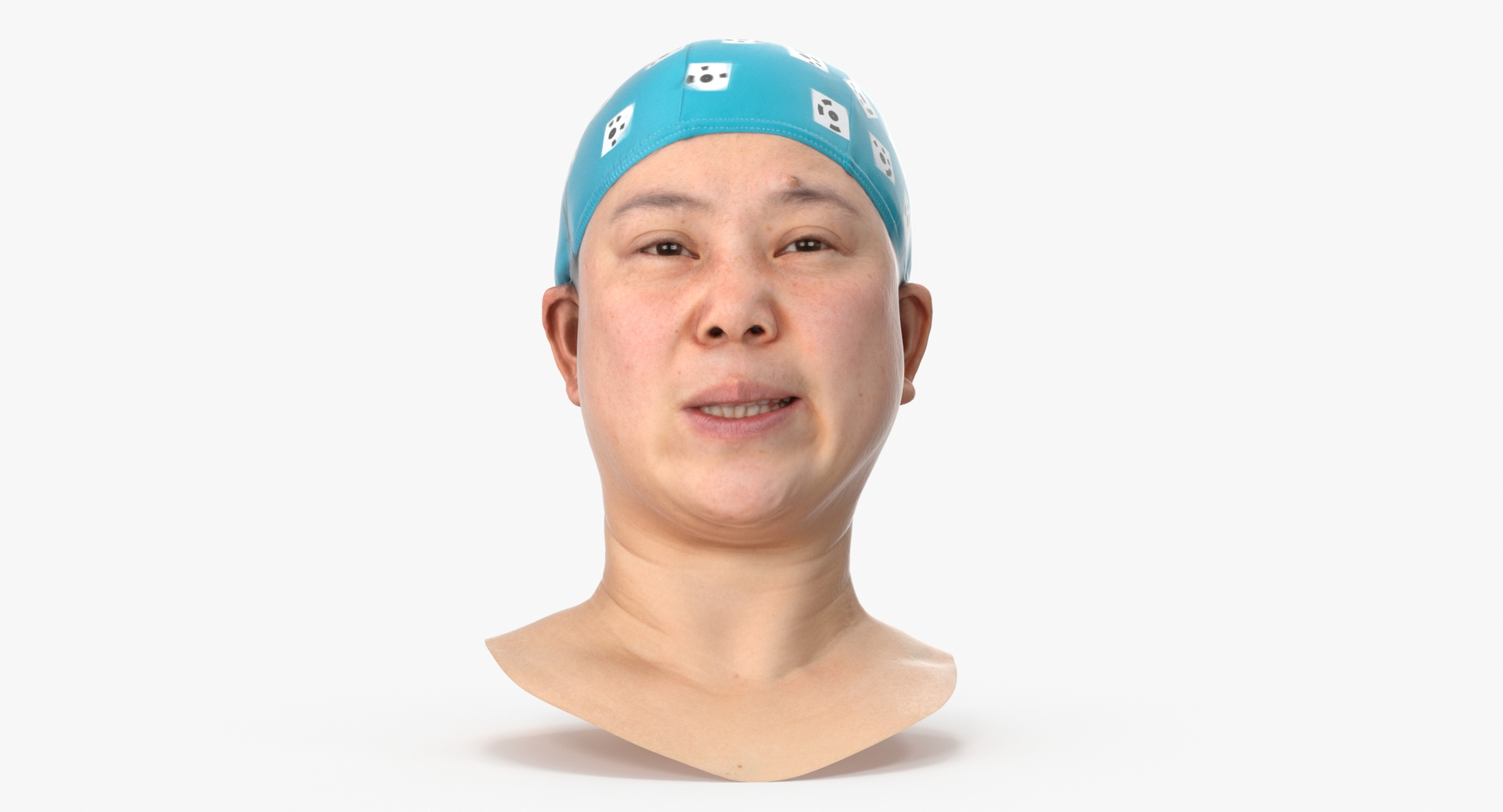 Mei Human Head Lip Tightener AU23 Clean Scan 3D - TurboSquid 1746970
