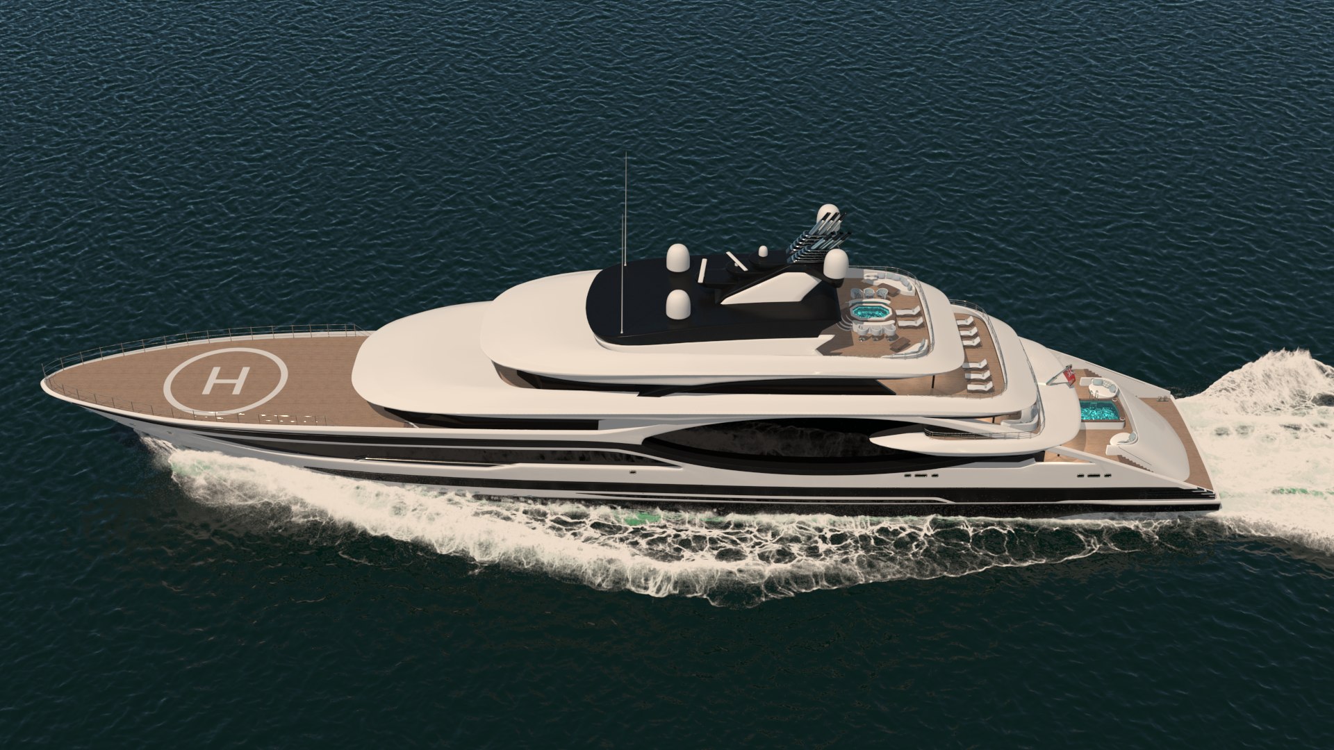 Titanium Yacht Dynamic Simulation Model - TurboSquid 2512092