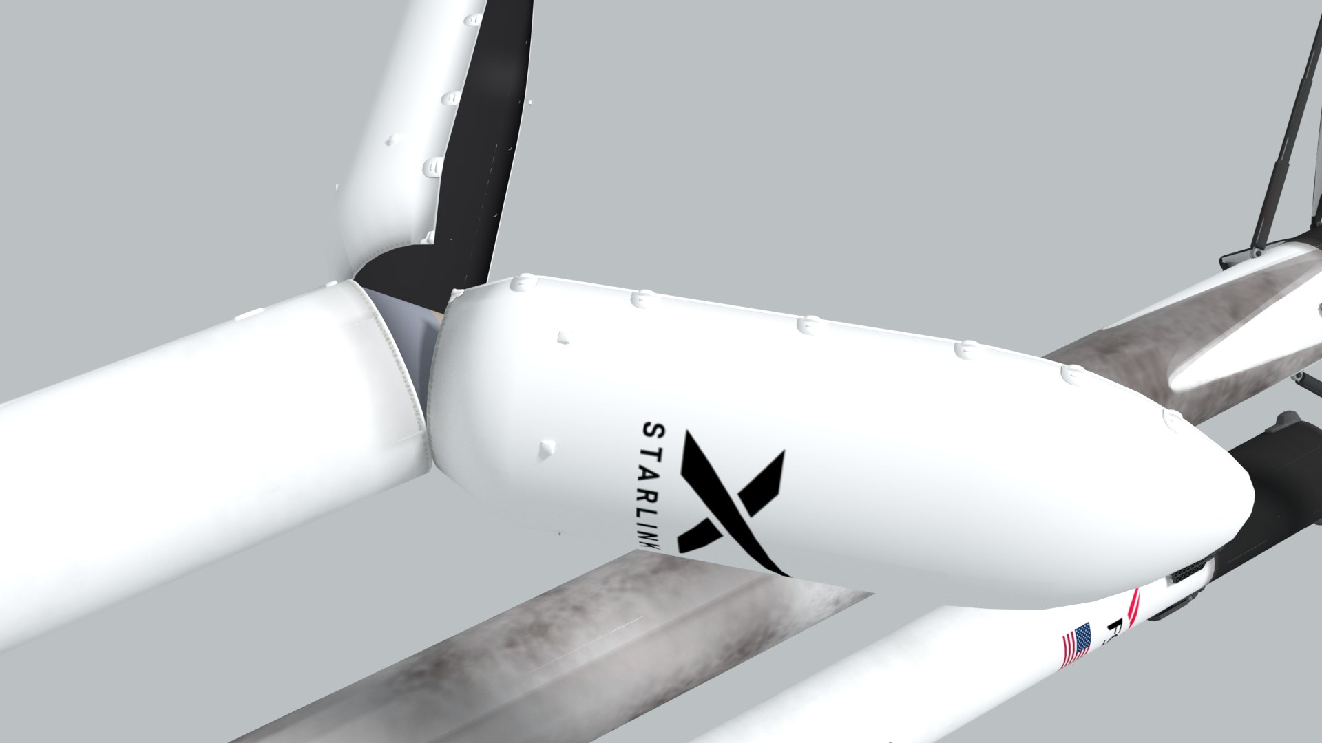 3D Falcon 9 Rocket - Used And Unused Model - TurboSquid 2194704