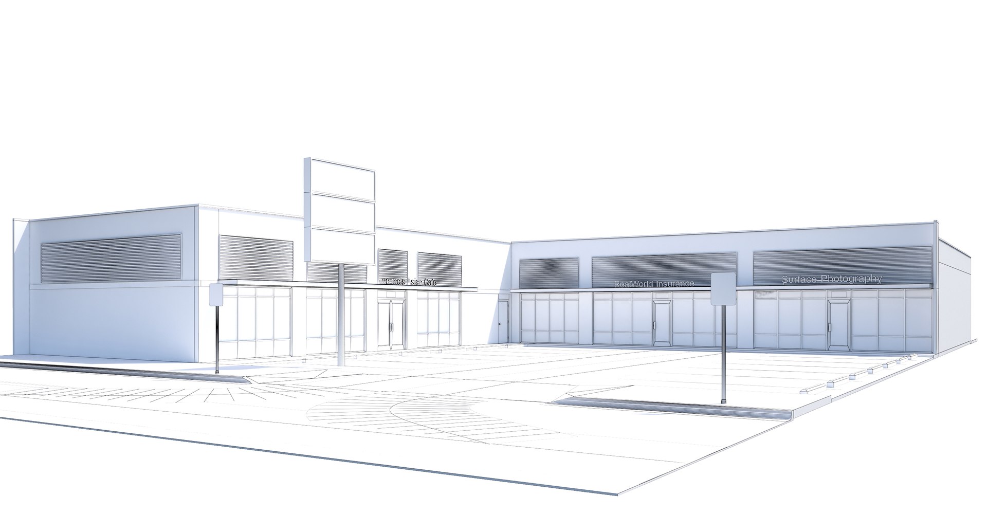 Store Mall Retailer 3D Model - TurboSquid 1660312