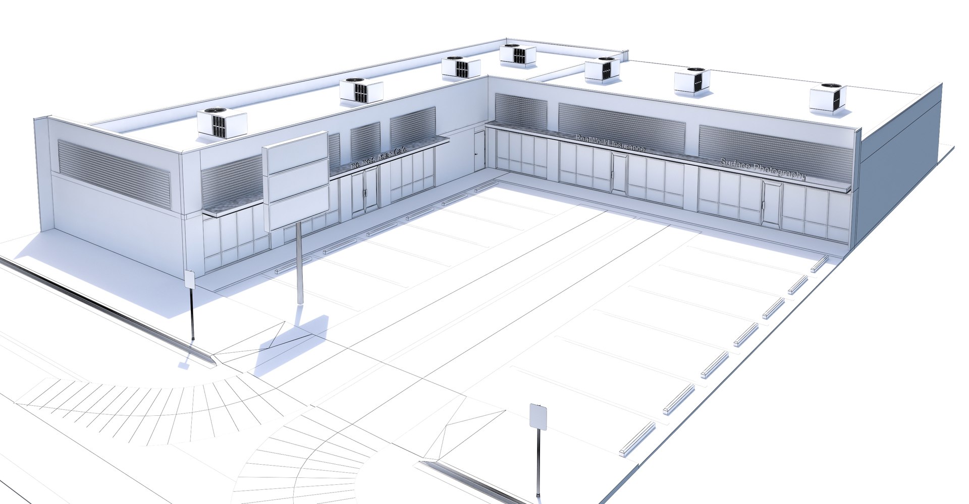 Store Mall Retailer 3D Model - TurboSquid 1660312