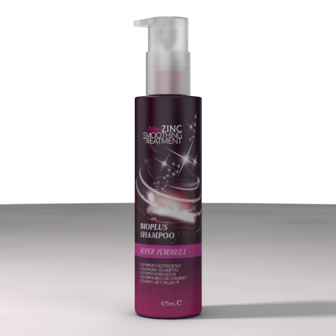 3d Shampoo Tube Model