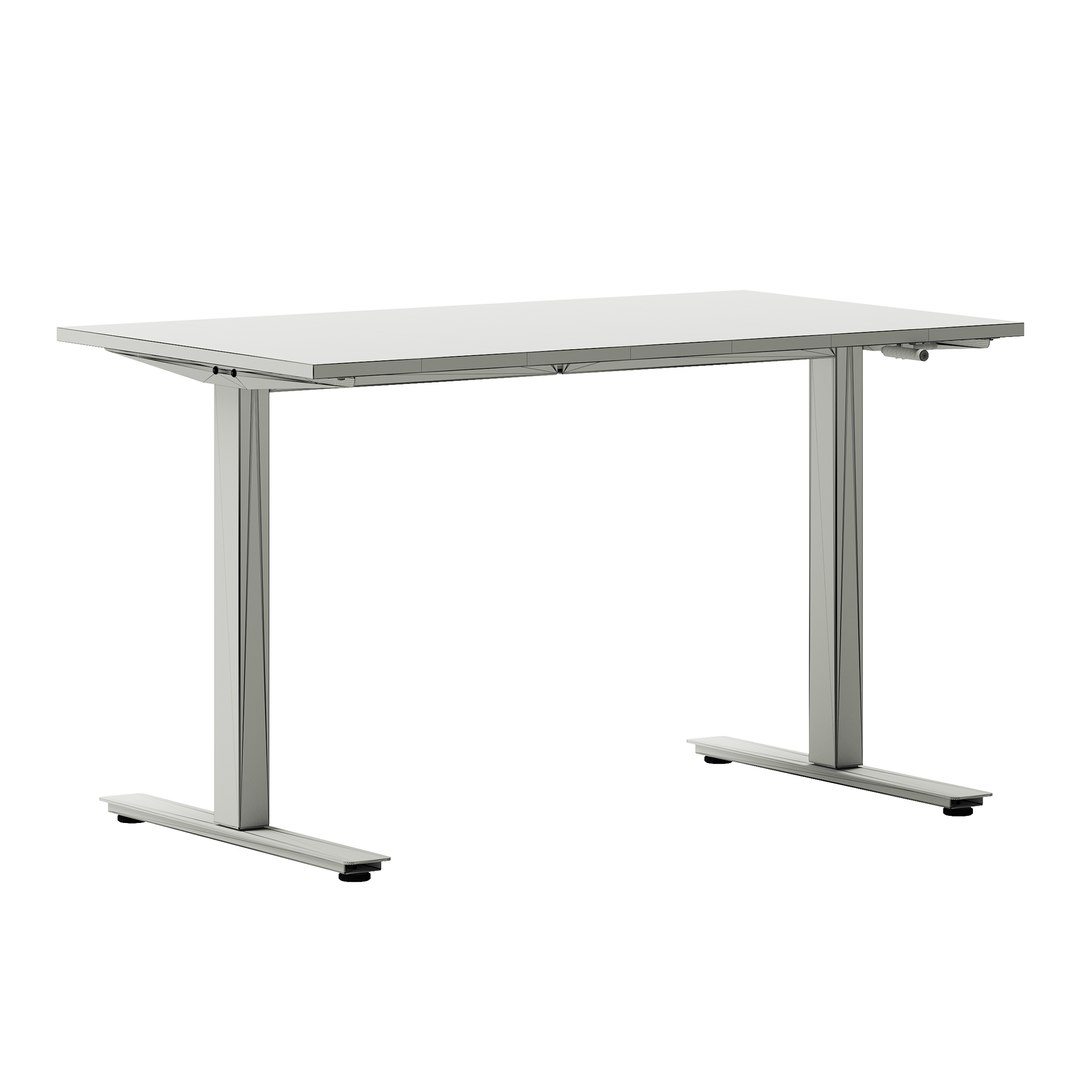 IKEA Trotten Desk Model - TurboSquid 2047827